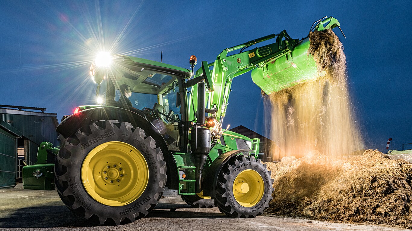 6R 120 | 6R-serie | Tractoren | John Deere BE